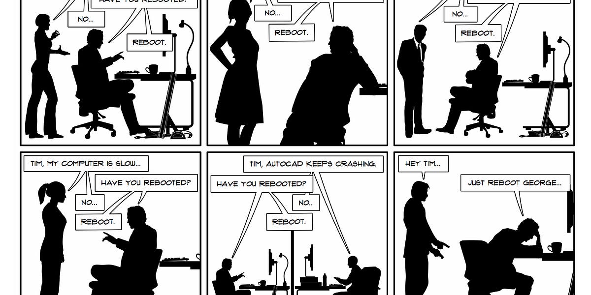 Chronicles of the Office IT Guy II - by Modulor Man