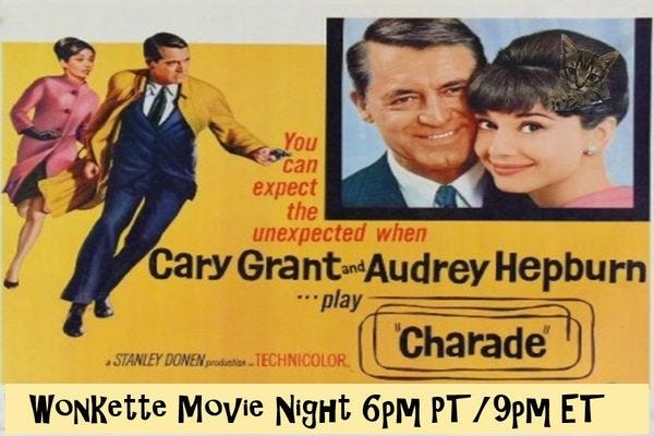 Wonkette Movie Night: Charade - by ziggywiggy - Wonkette