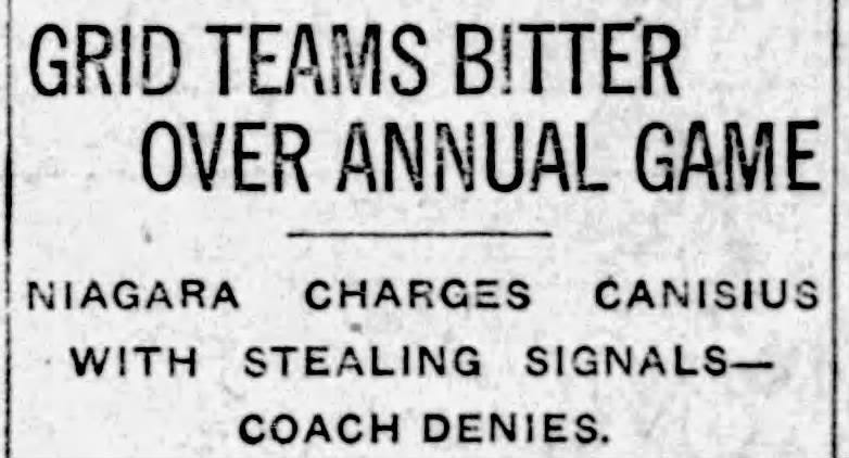 Today's Tidbit... A History of Signal Stealing in College Football