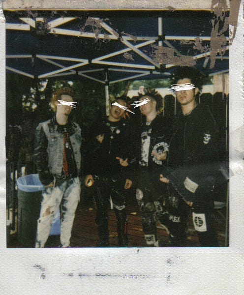 The famous punk rock paradox - by Facundo Rompehuevos