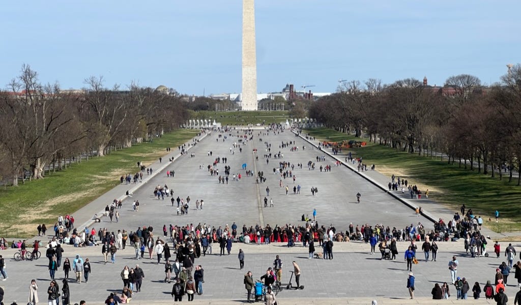 Why is the D.C. Reflecting Pool Empty? - by Emily Miller