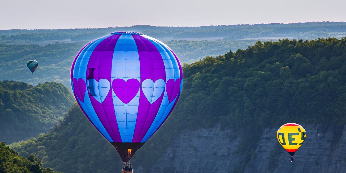 Photo Gallery: Hot Air Balloons Soar Over Letchworth State Park