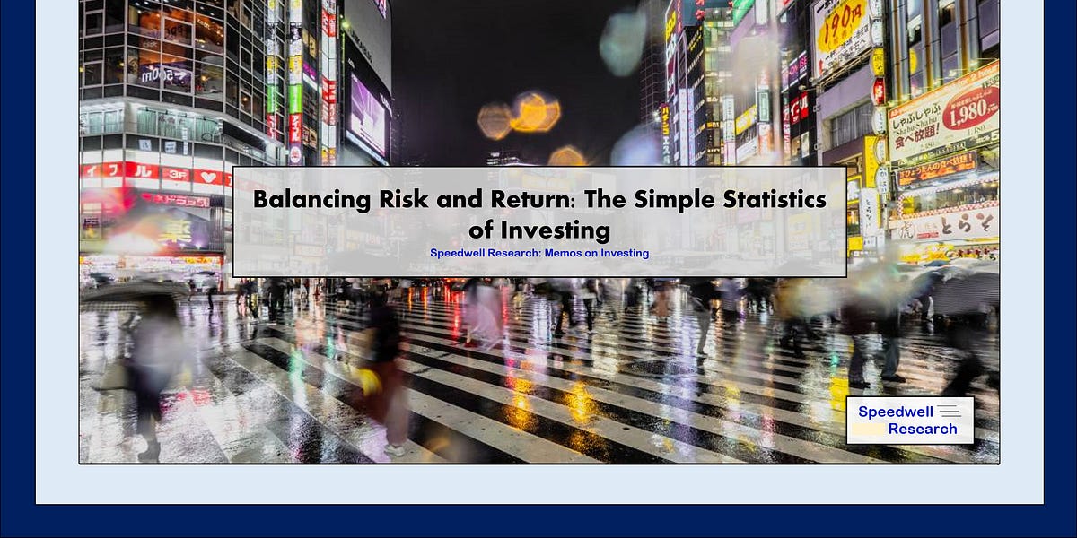 Balancing Risk and Return: The Simple Statistics of Investing