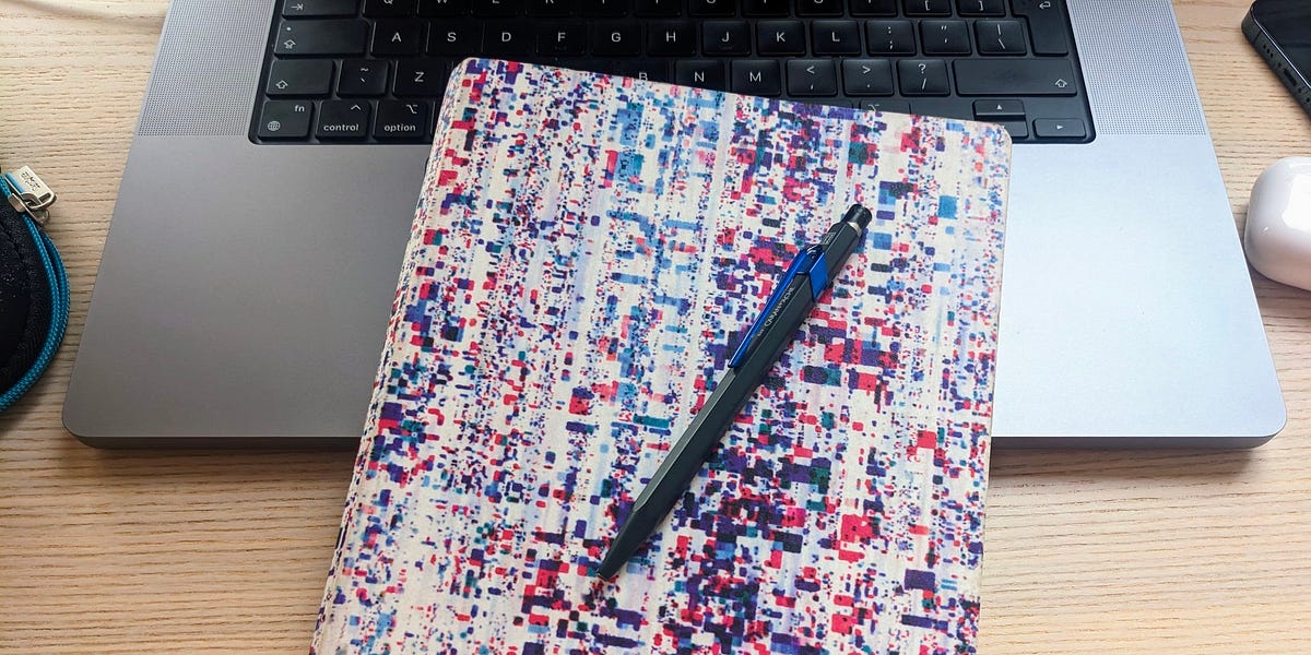 Notebook And Meetings By Mirek Stanek