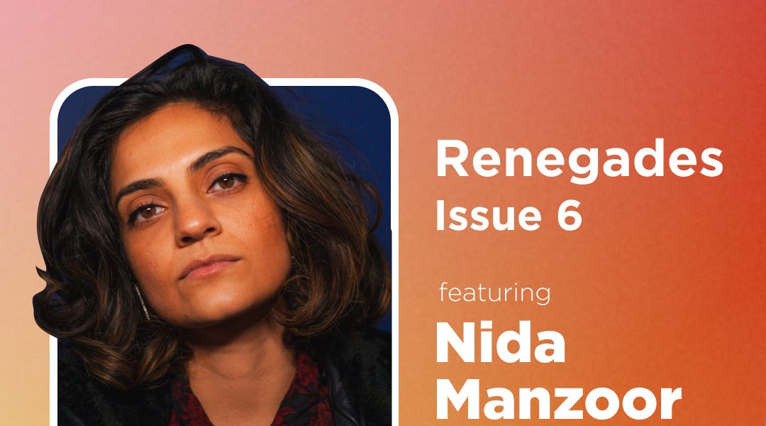 Renegades, Issue 6: Nida Manzoor (Director, Screenwriter, Polite Society)