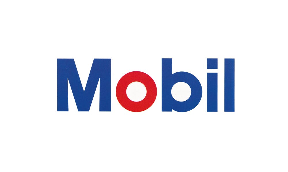 The story of the Mobil logo – Logo Histories