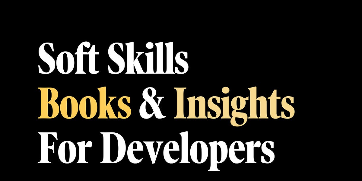 Soft Skills Books For Developers By Addy Osmani Elevate