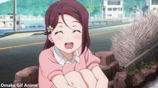 Omake Gif Anime - Love Live! Sunshine!! - Episode 7 - Riko Disgusted
