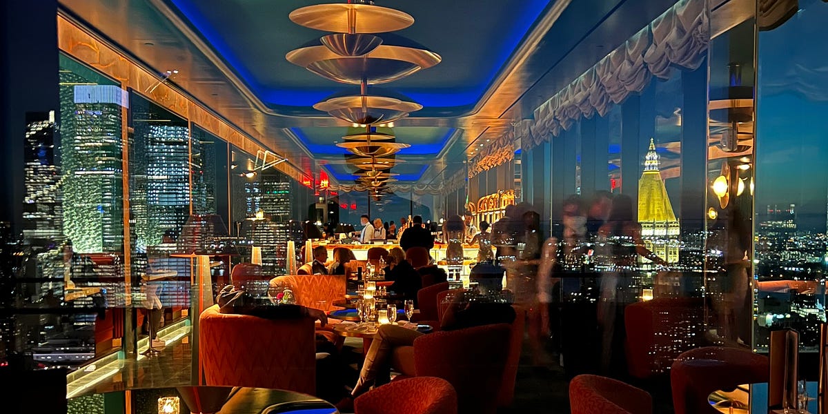 Seven cities, seven glasses of wine (and two cocktails!)