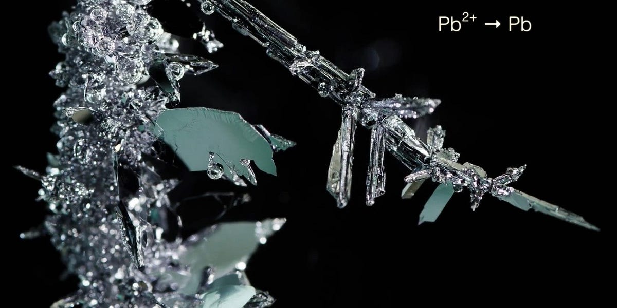 Growing Metal Crystals, for the BioDigital Convergence?