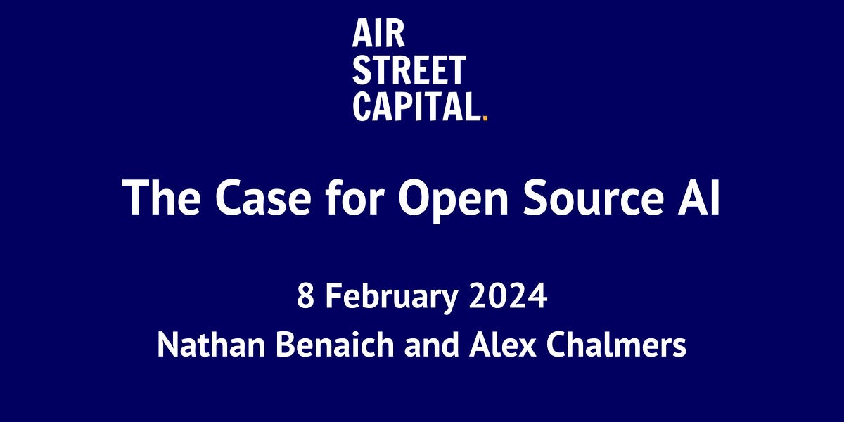 The case for open source AI