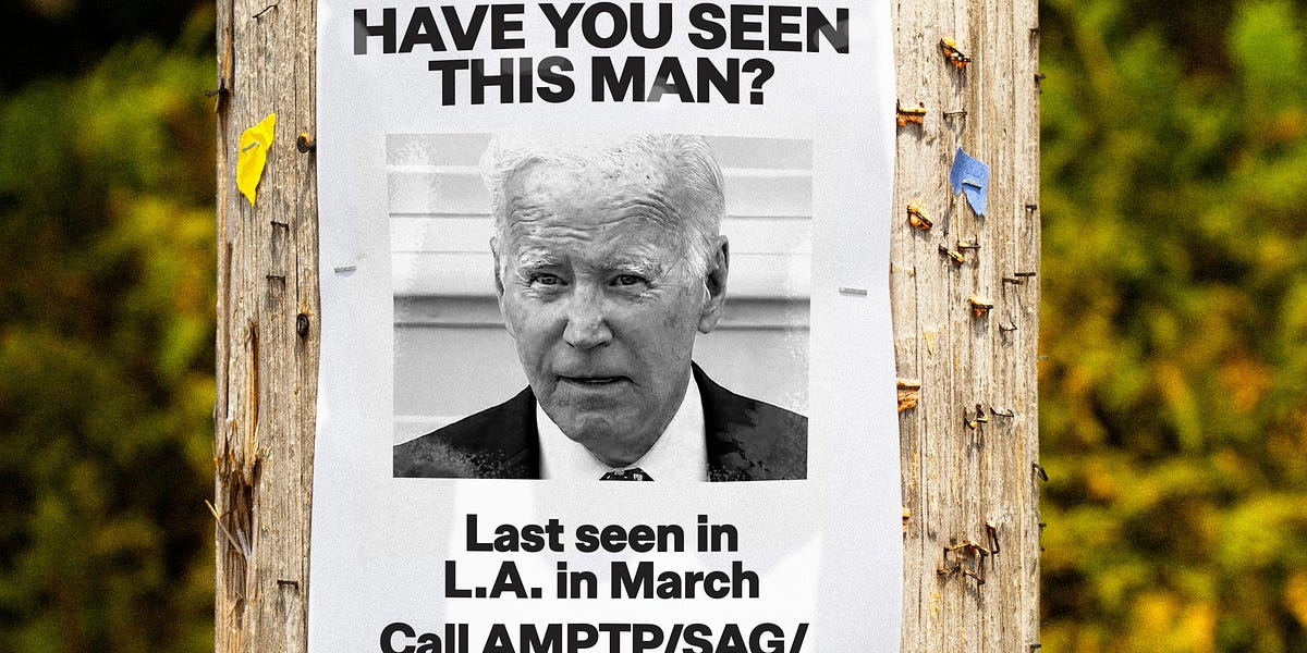 No-Show Joe: Strikes Turn L.A. Into Dems Fundraising Desert