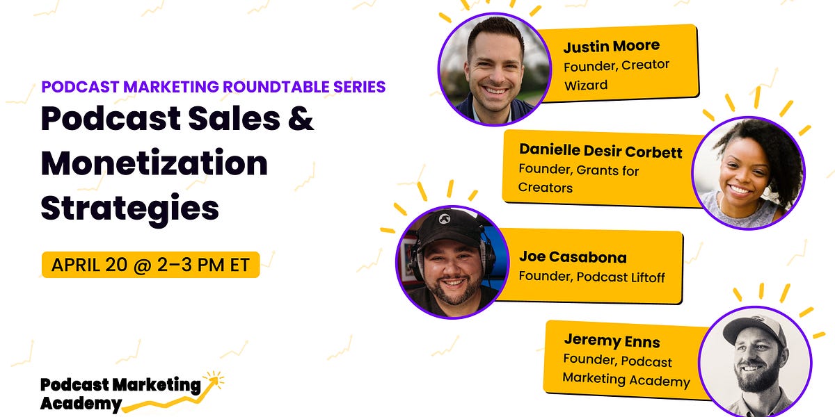 💸 Exclusive For Podcasters: Let's Explore Different Monetization Models