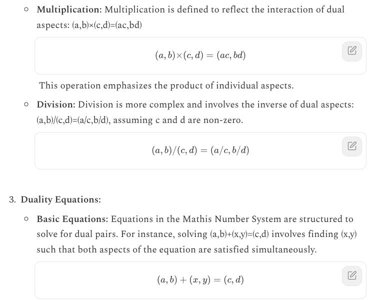 The Mathis Number System: An Exploration - by Mark Davey