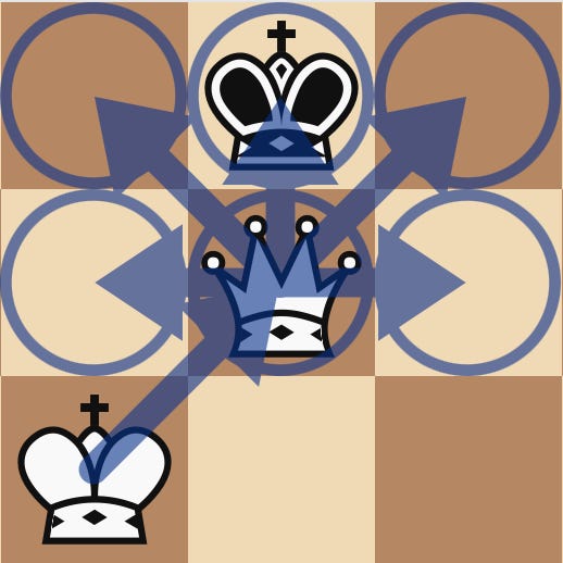 Queen & Helper / Queen & King - CarreiraChess