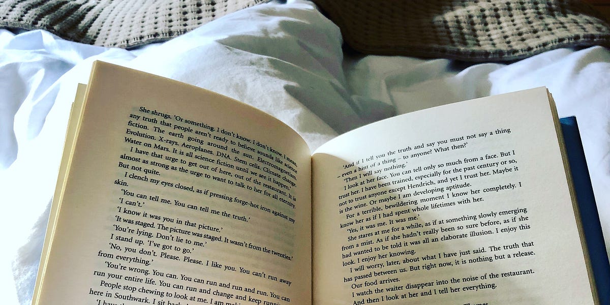 The art of comfort reading