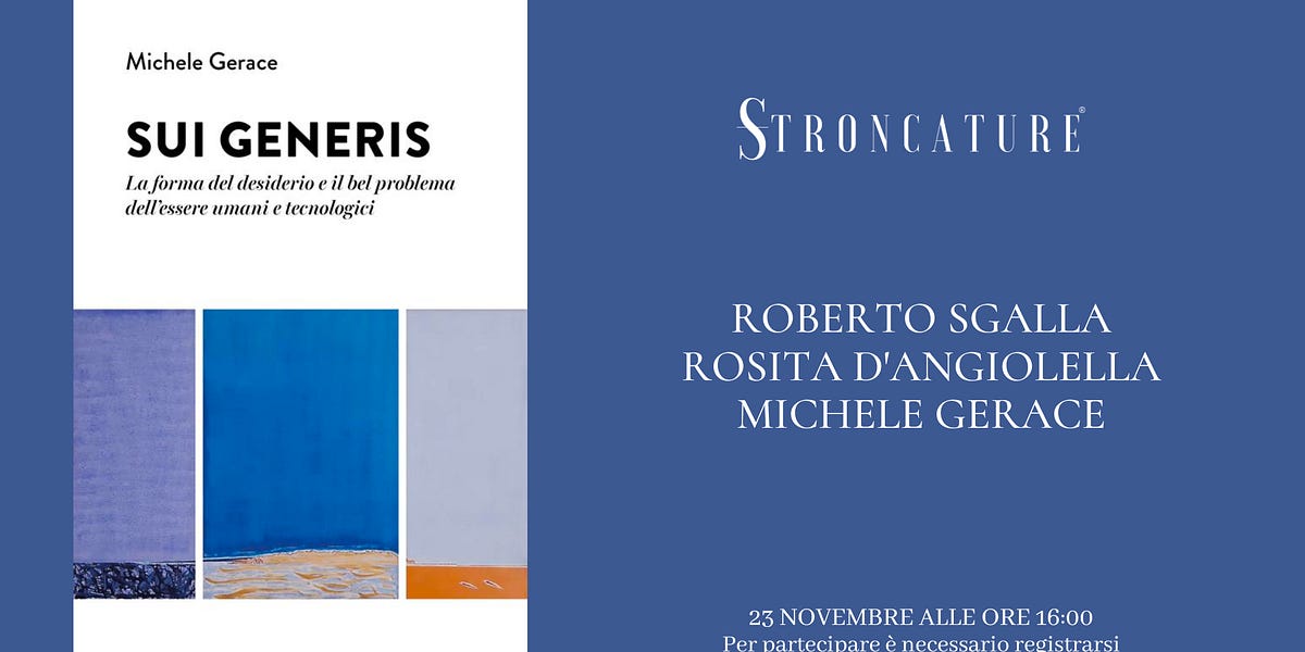 "Sui generis" di Michele Gerace - Stroncature