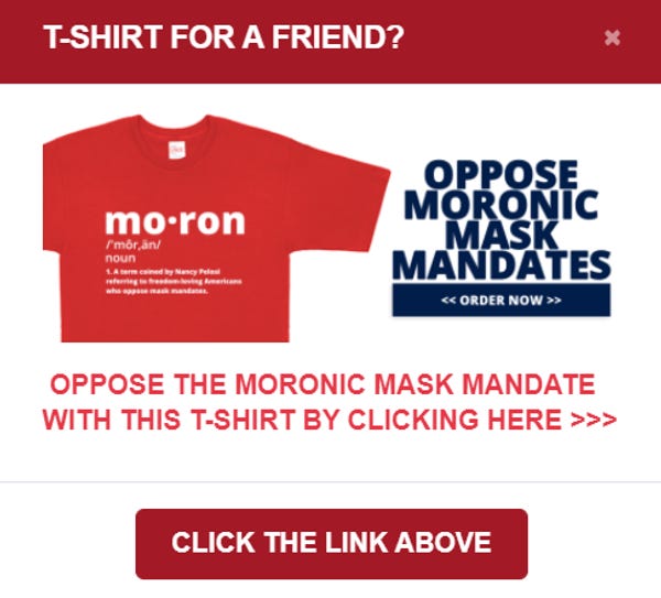 Kevin McCarthy Selling 'Moron' T-Shirts So Republicans ... Don't Lose ...