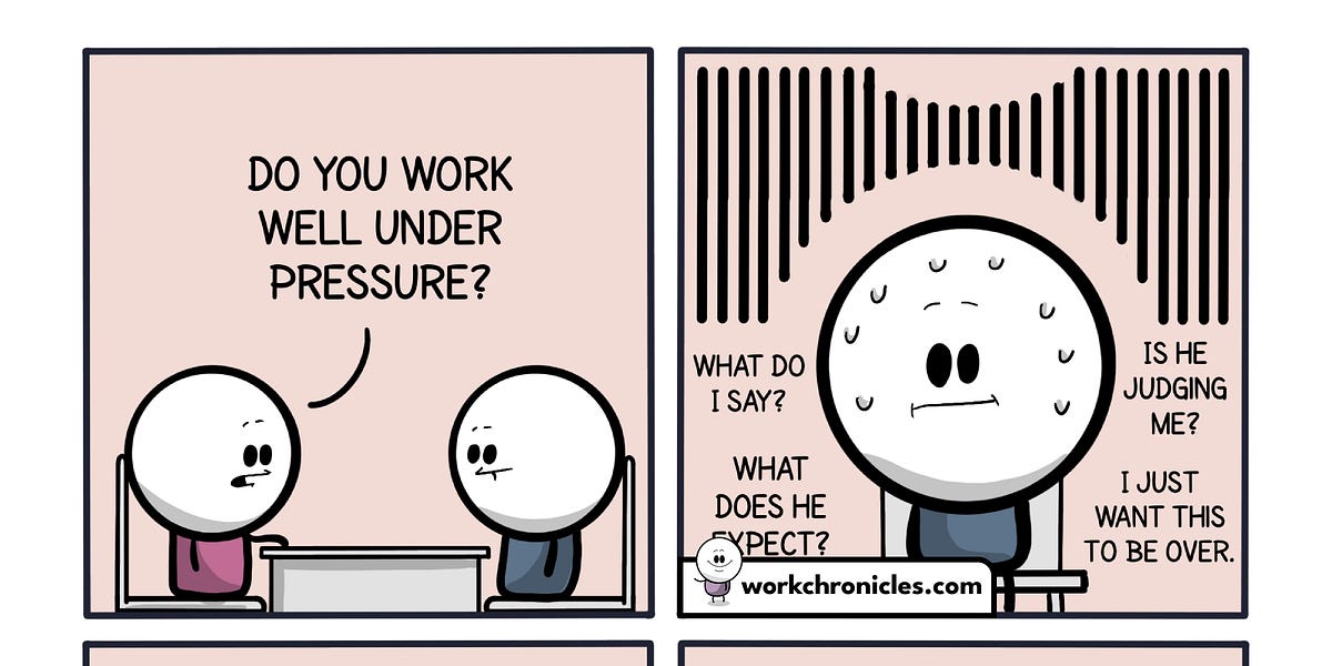 (comic) Working under pressure - Work Chronicles