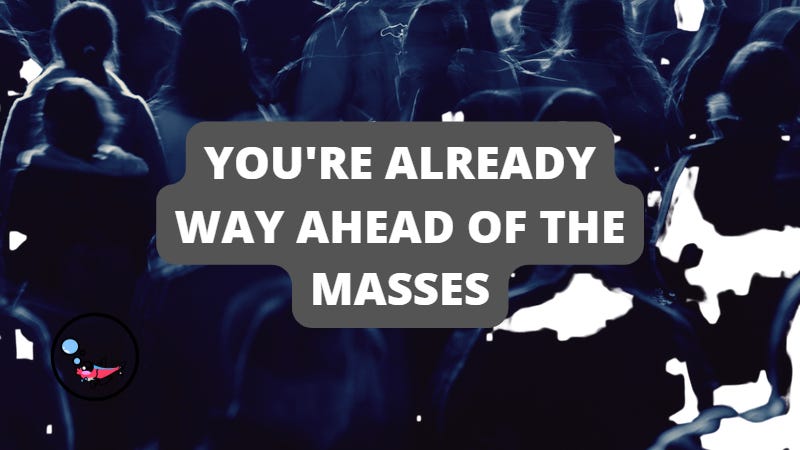 You're Not Falling Behind - by Tetra - Authority Marketing