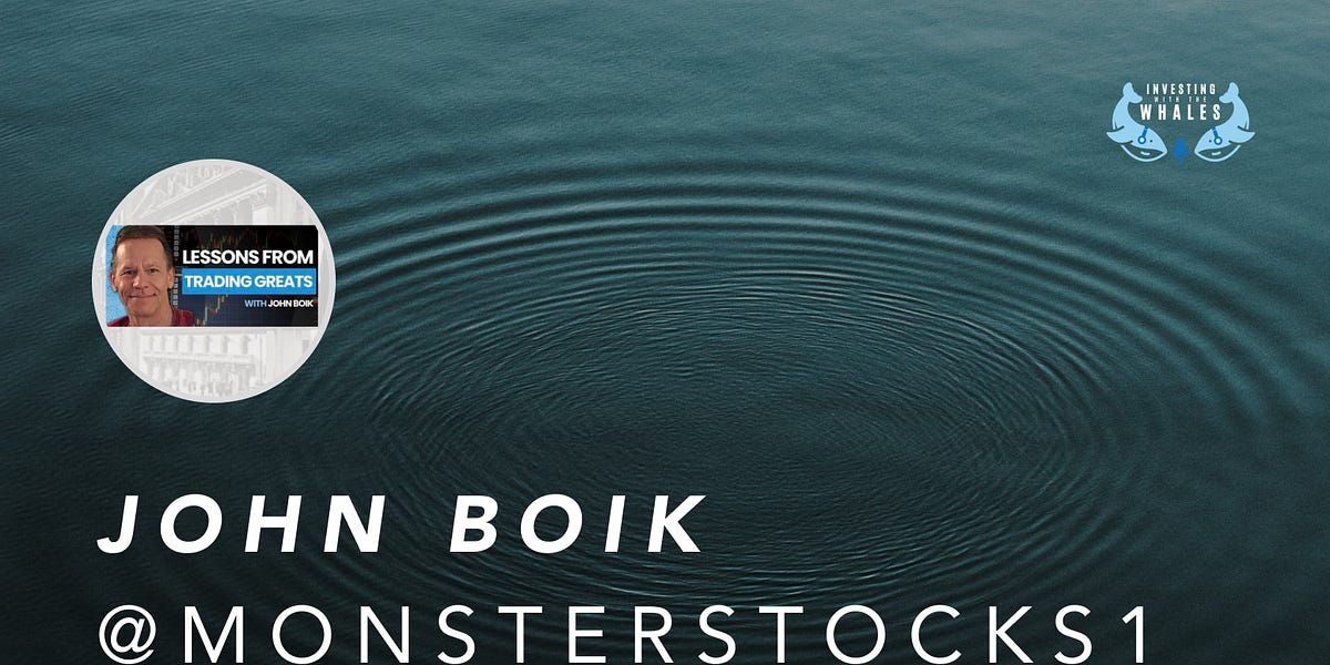 Investing With The Whales | Episode 14 | Interview with John Boik