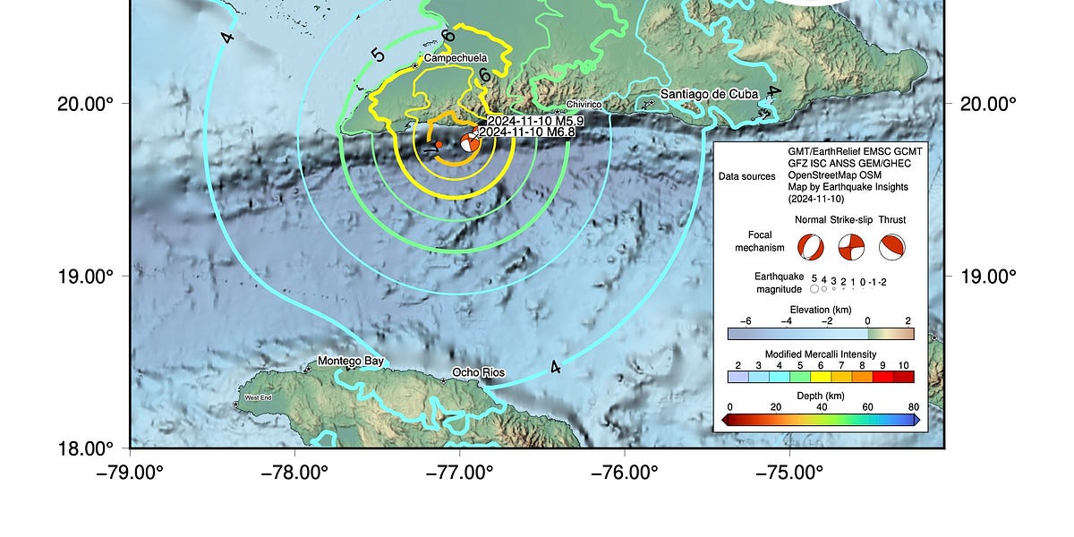 Cuba, already reeling from hurricane and power outage, struck by ...