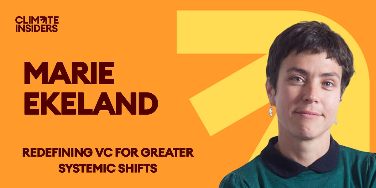 Pioneering A New VC Model To Drive Systemic Change (ft Marie Ekeland of ...