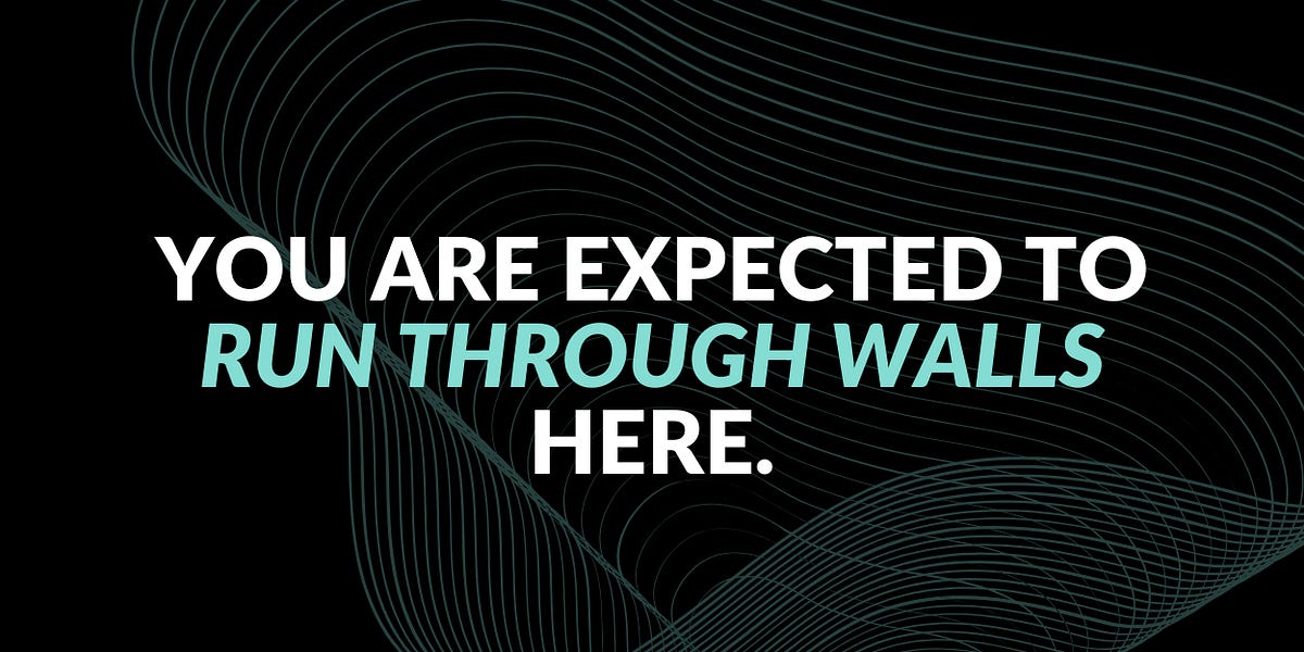 You Need to Run Through Walls - by Dr. Julie Gurner