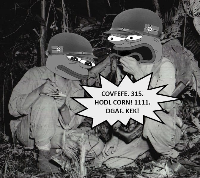 Kekistani Code Talkers - by Patriots In Progress
