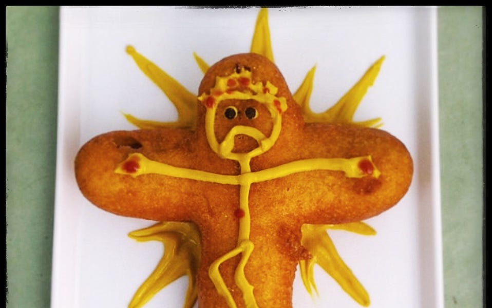 The Corn Dogs of Easter - by Michael Procopio - Spatchcock