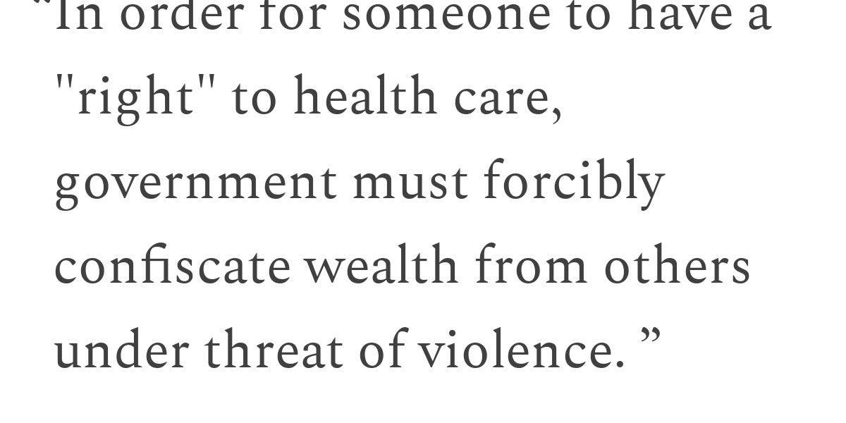 "Positive" rights and "negative" rights - by Scott Tibbs