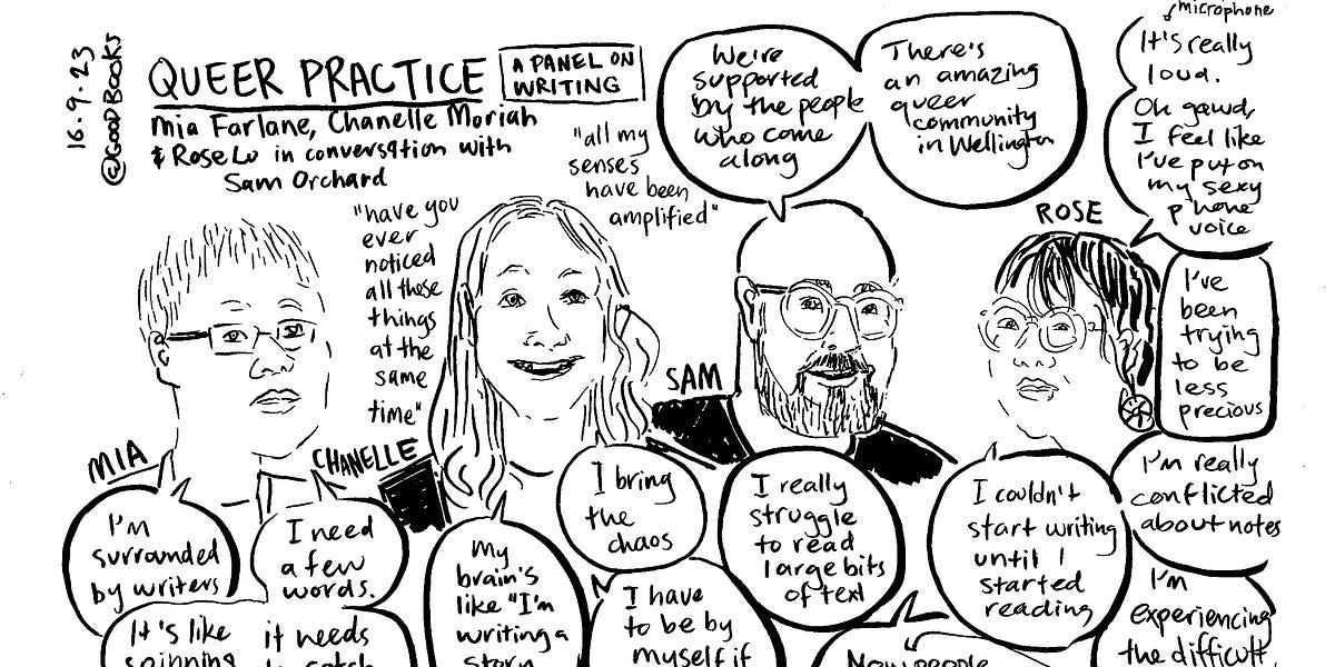 Queer Practice: A Panel on Writing - by Tara Black