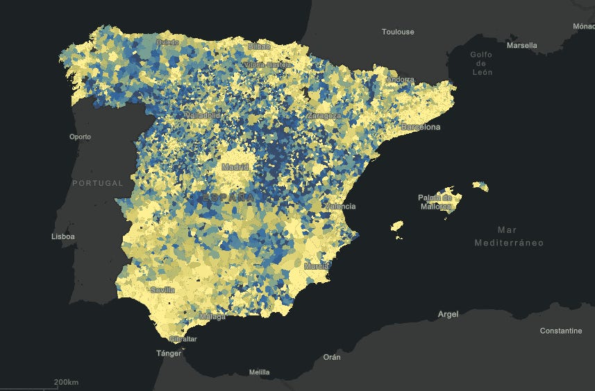 Empty Spain - by Barbara Bohr 🦙 - Tertulia