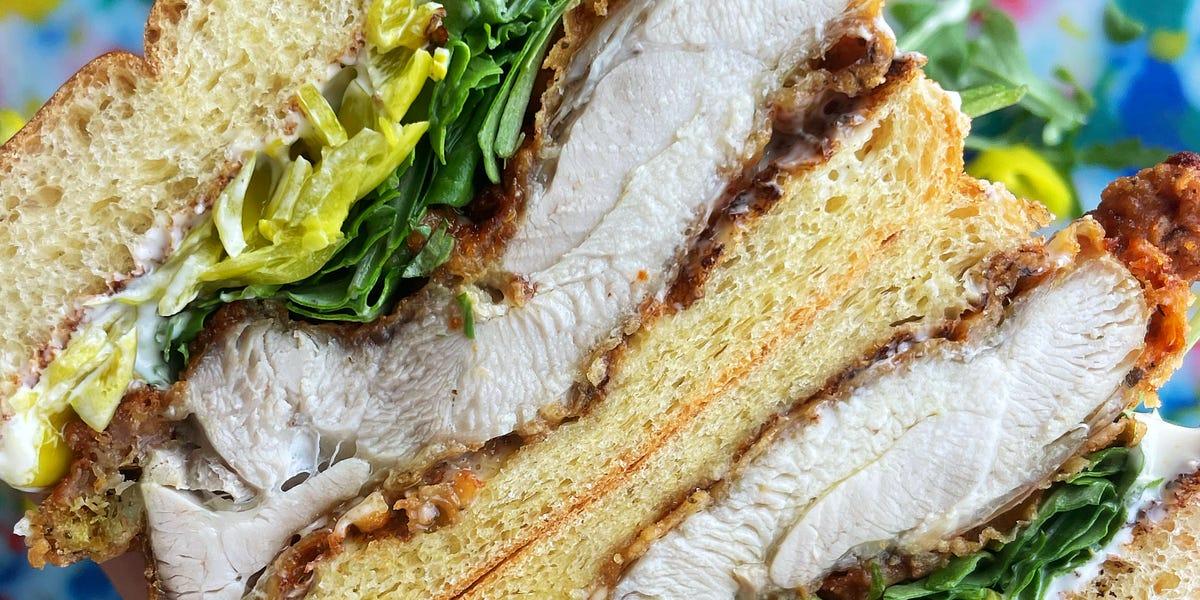 this shit rocks no. 73: peperoncini fried chicken sandwiches!