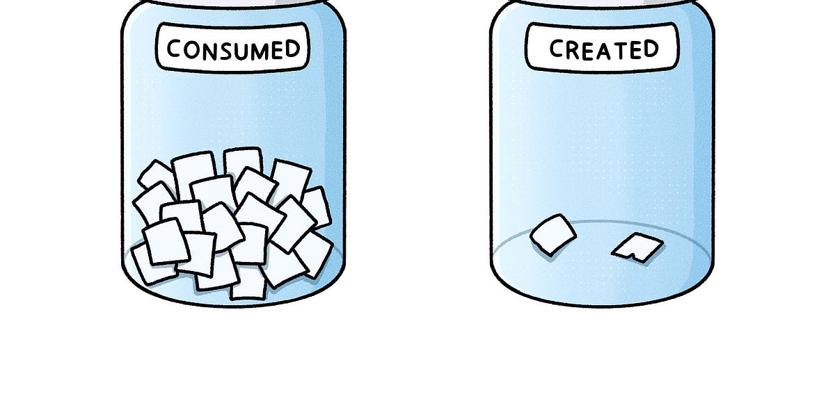 How full is your creation jar? - by Ash Lamb