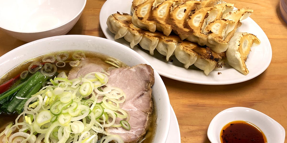 #132 The City of Gyoza(dumpling) - by Hideo Tanikawa