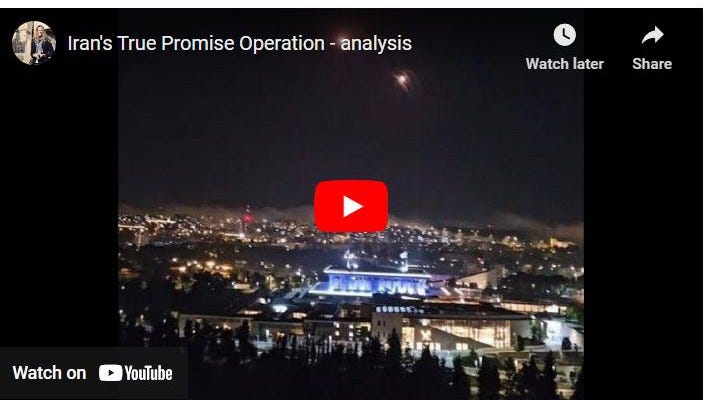 Iran's True Promise Operation - TheAltWorld’s Newsletter