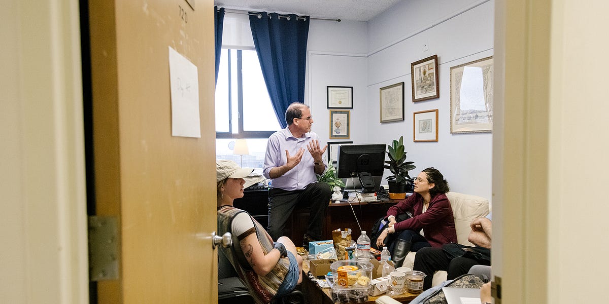 Why This Berkeley Professor Is Sleeping in His Office