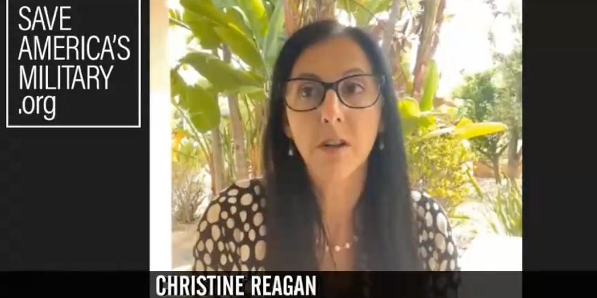 CHRISTINE REAGAN - Save America's Military