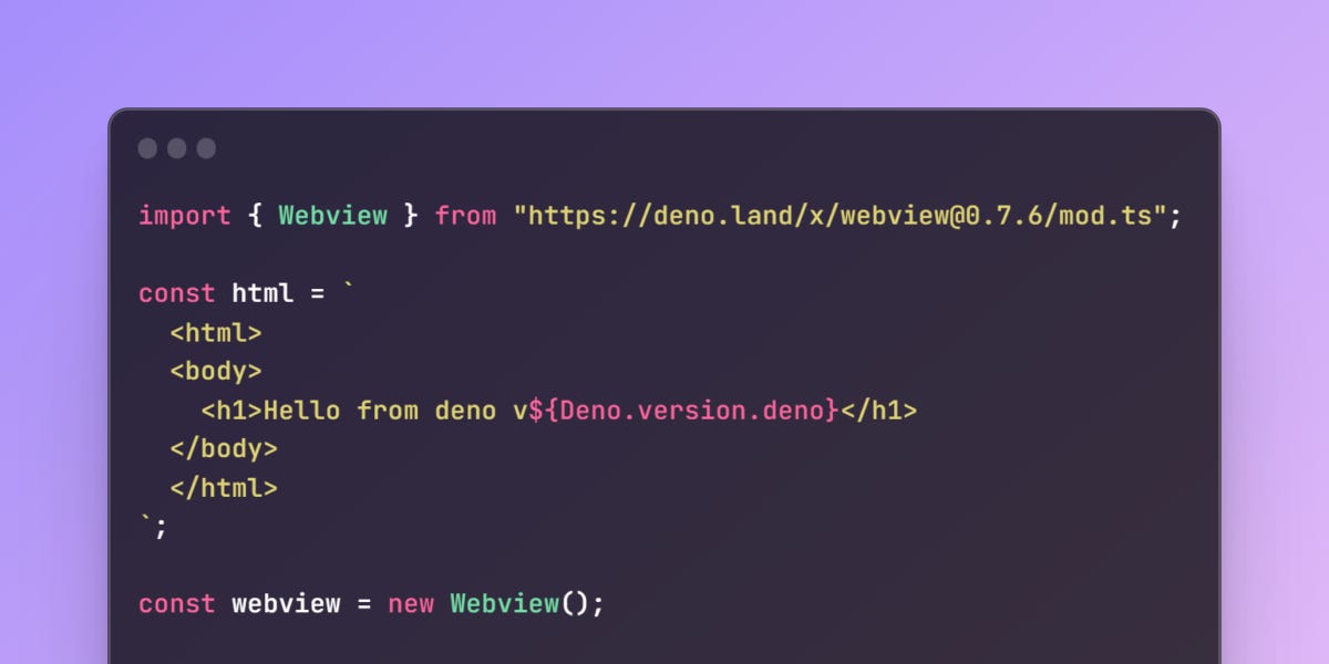 Building Desktop Apps With Deno - by Tristan Isham Building Desktop Apps With Deno - by Tristan Isham
