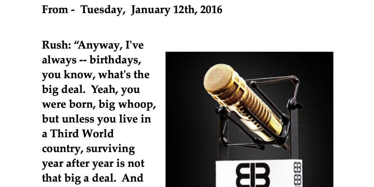 Happy Birthday Rush - TFMDMIA