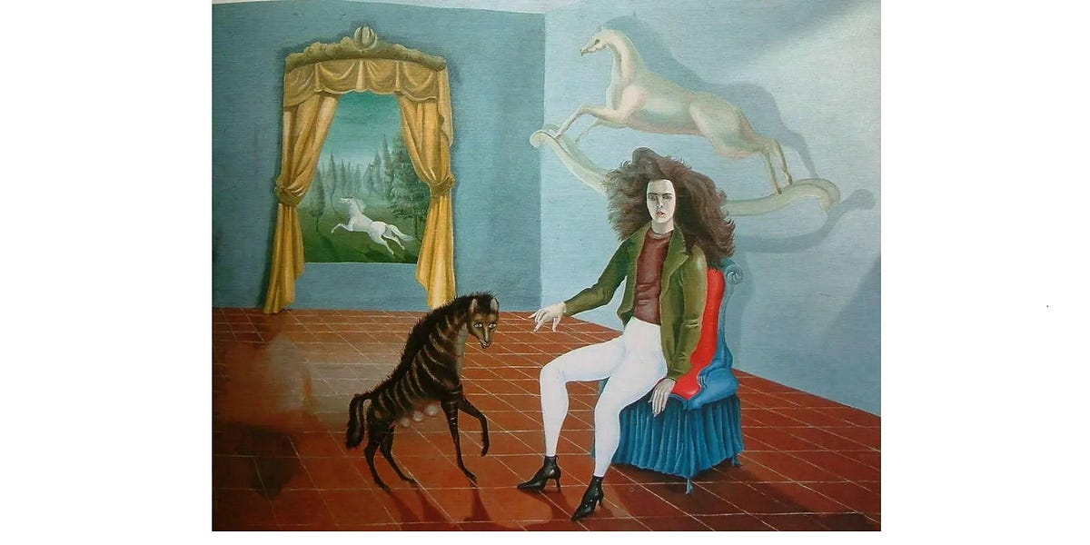 Leonora Carrington’s Self-Portrait - by Kathy Hopewell