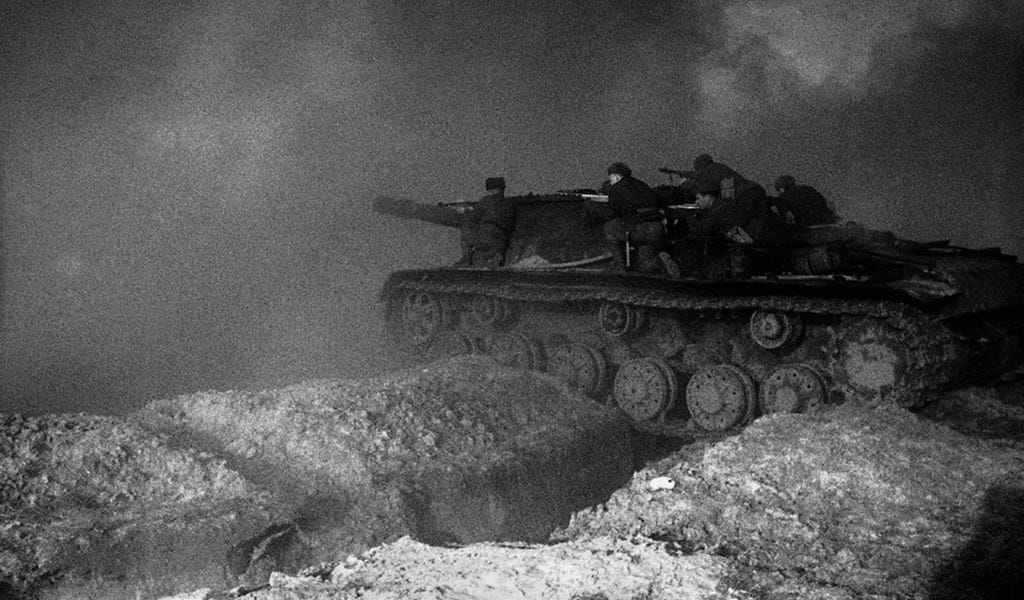 Red Army reaches the Border - by Martin Cherrett