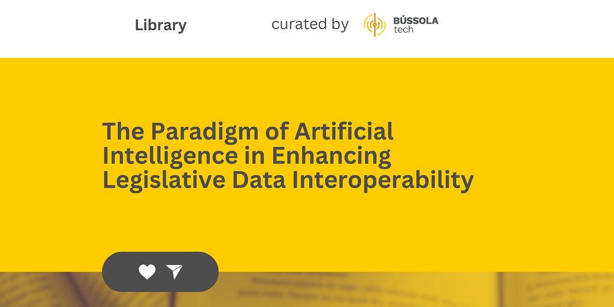 The Paradigm of Artificial Intelligence in Enhancing Legislative Data Interoperability