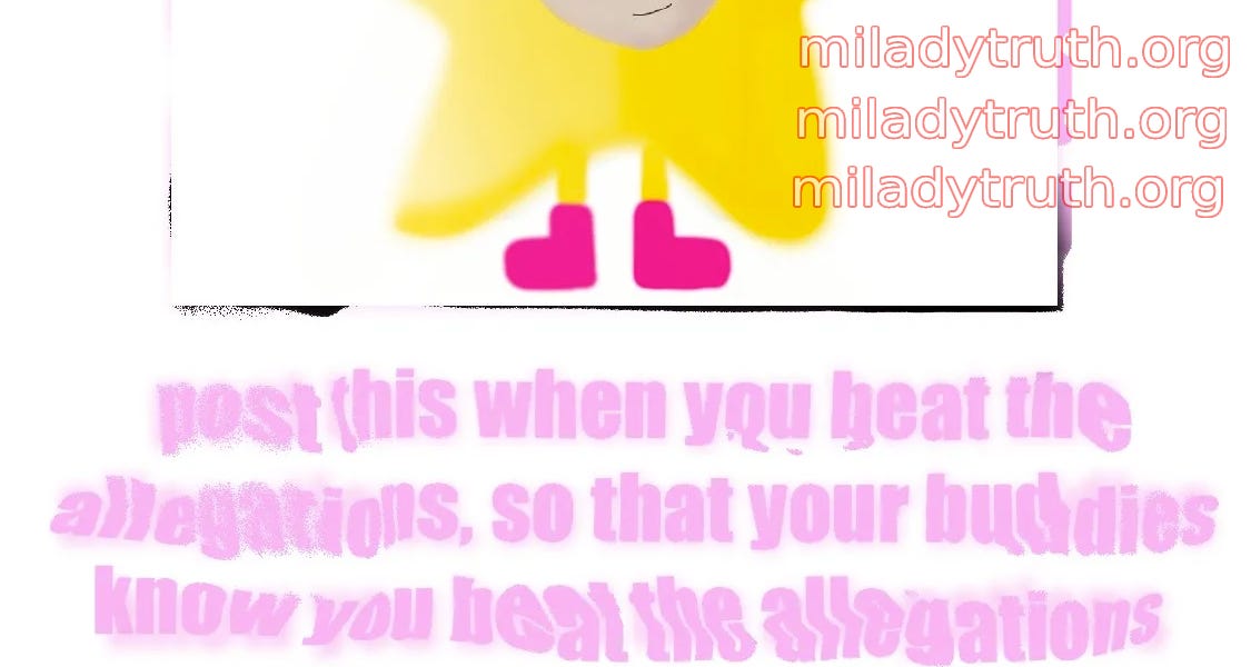 Debunking the Milady Maker Allegations - by Milady Truther