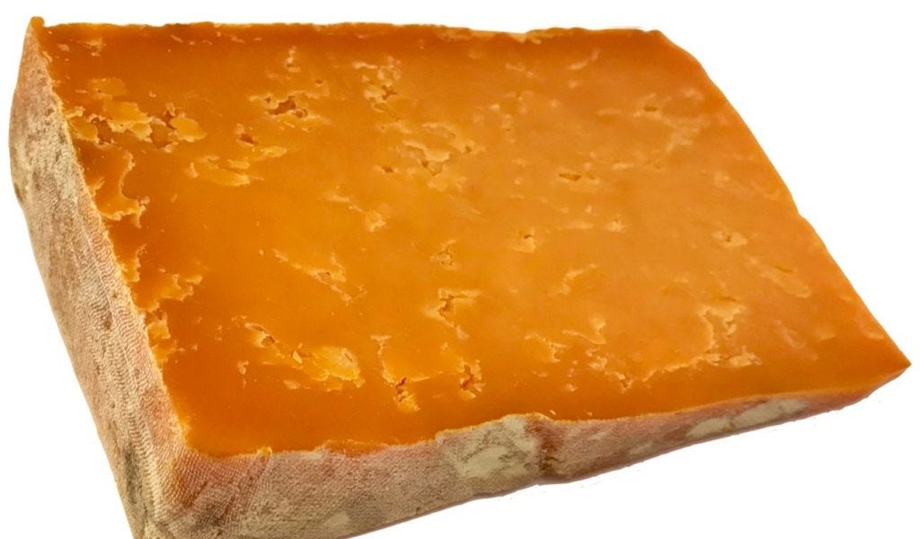 Red Leicester - by Edward Behr - The Art of Eating