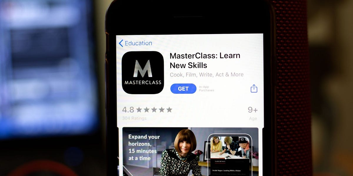 MasterClass: High-Priced Edutainment with Celebrity Sparkle, but is it Truly Scalable?