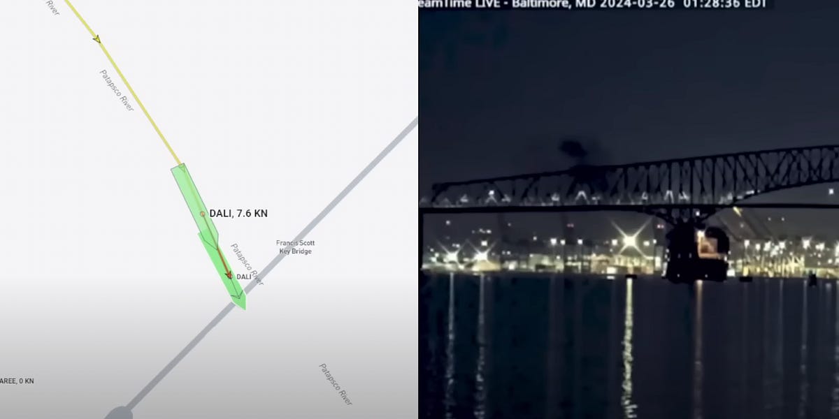 MV Dali's Final Five Minutes - by John Leake