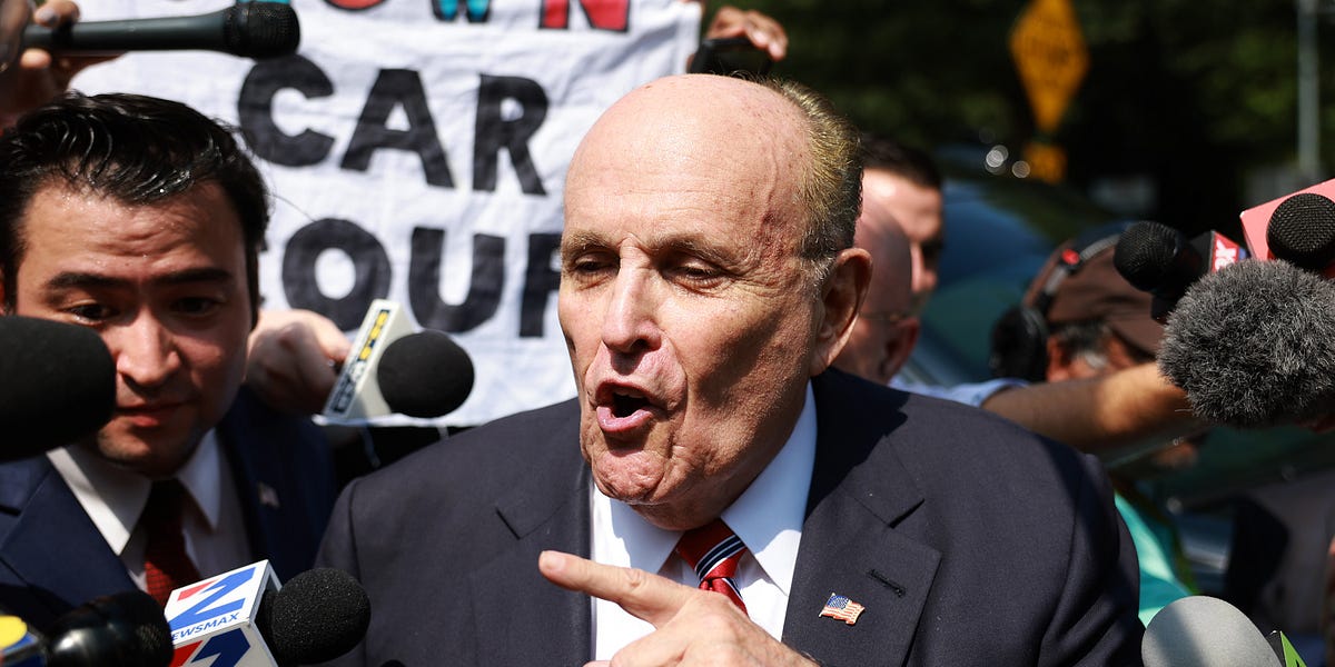 Rudy finally reaches the "find out" part - by Liz Dye
