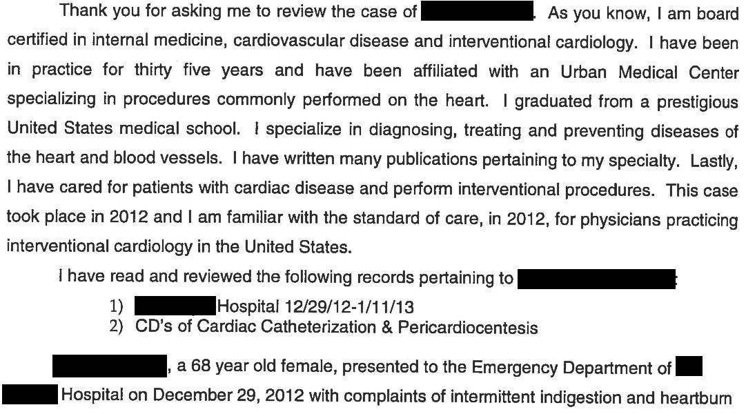 STEMI Cath Perforates Coronary Artery - by Med Mal Reviewer